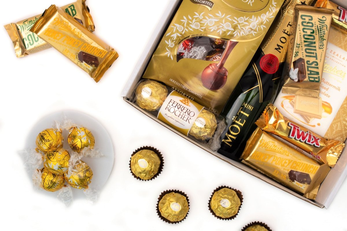 Gold & Black Dessert Box - Yummy Box